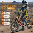 TUTTIO Electric Dirt Bike Combo - Soleil01 & ARC-I, 2000W 48V 21Ah ...