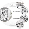 66x72 Inch Shower Curtains for Bathroom, Football Sports Fabric Bath ...