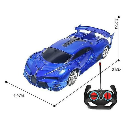 (Blue Rc Car 1)1:18 Simulation racing remote-control automobile for ...