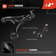 A-Premium 12Pcs Suspension Kit Front Lower Control Arm Ball Joint Tie ...
