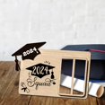 1 Graduation Gift Box Wooden Graduation Card Box Box 2024 Level ...