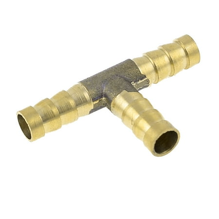 Air Pneumatic 8mm to 8mm T Design Brass Quick Joint Connector Fittings ...