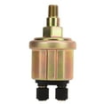 Diesel Generator Oil Pressure Sensor 1/8NPT Gold Matte Double Head Oil Pressure Sensor for VDO 0 ...