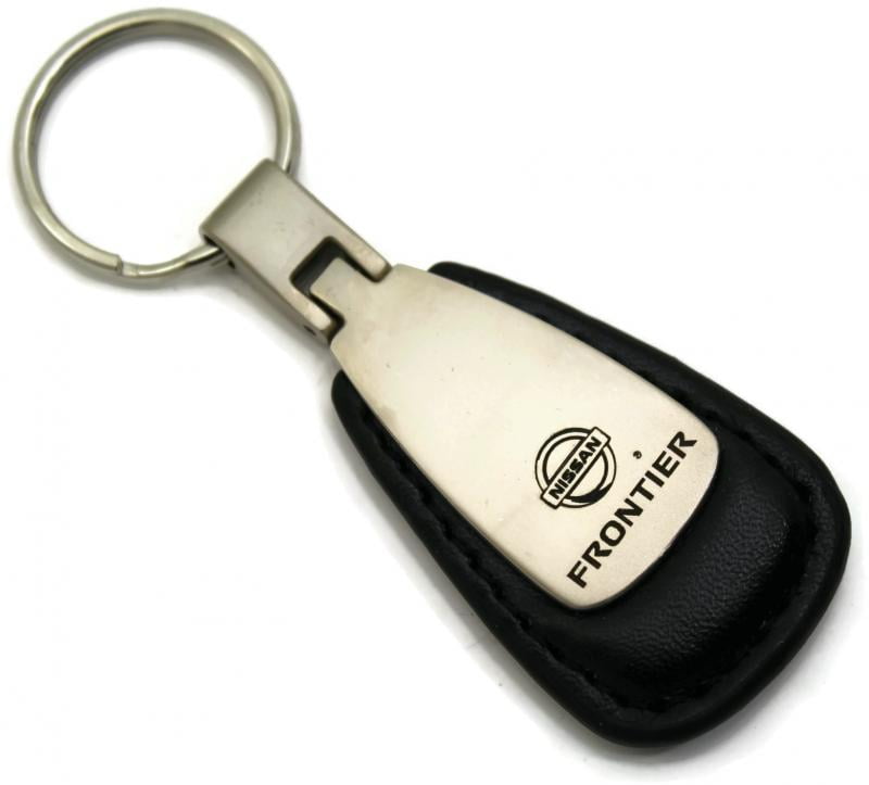 Nissan Frontier Black Leather Tear Drop Key Chain - Walmart.com ...