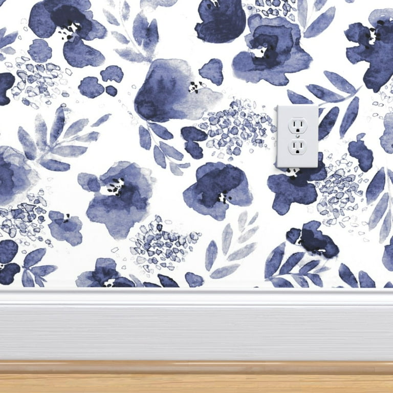 Simple Blue Flower Wallpapers