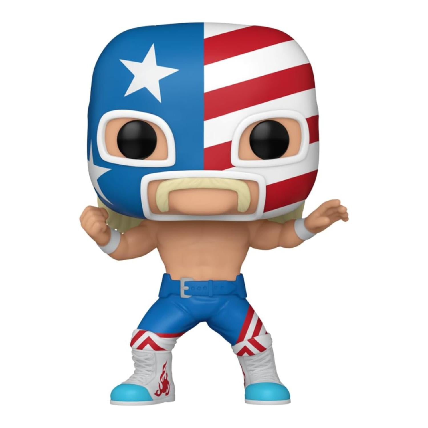Funko Pop WWE: Mr America Hulk Hogan azul | Bodega Aurrera en línea