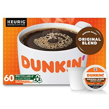 Dunkin' Donuts Original Blend K-Cup Coffee Pods, 72 Count - Walmart.com