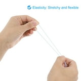 Uxcell 10 Inch Elastic Barbed Cord 1.6mm Loop Stretch Round String with ...