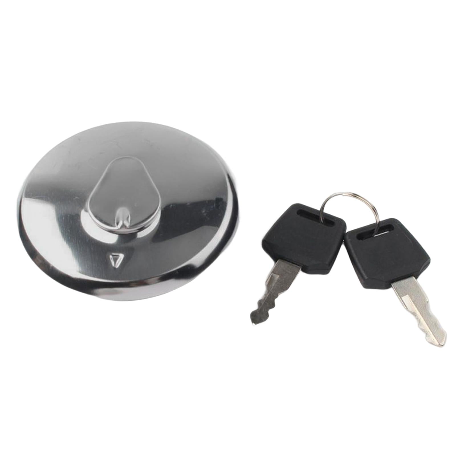 Aluminum Alloy Motorcycle Fuel Gas Tank Cap Cover, with Lock Keys ...