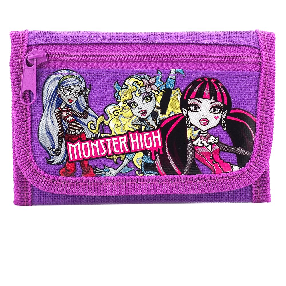 Mattel - Monster High Character Authentic Licensed Lavender Trifold ...