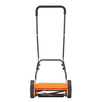 VEVOR Push Reel Lawn Mower 16 inch, 5 Blades Manual Push Mower No Motor ...