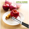 KAFOOR Stainless Steel Apple Corer Tool, Apple Cutter, Seed Remover ...