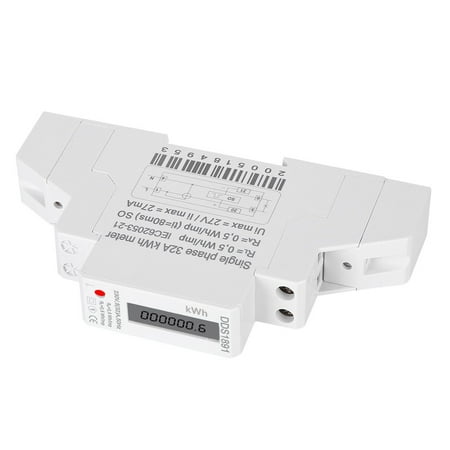 Strable Rail Energy Meter, Counter Meter, Easy To Use For Industrial ...