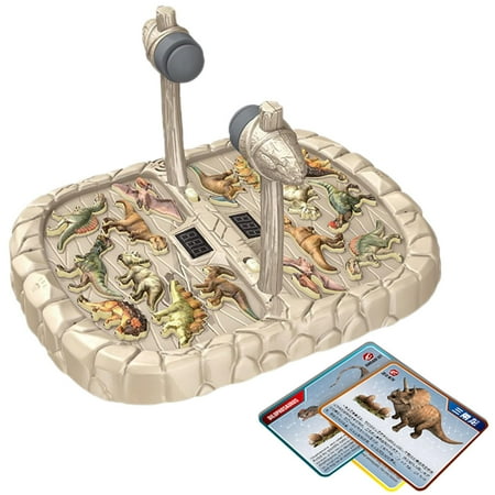 Pounding Dinosaur Toy 8 Speeds, 6 Language Fun Electronic Interactive ...