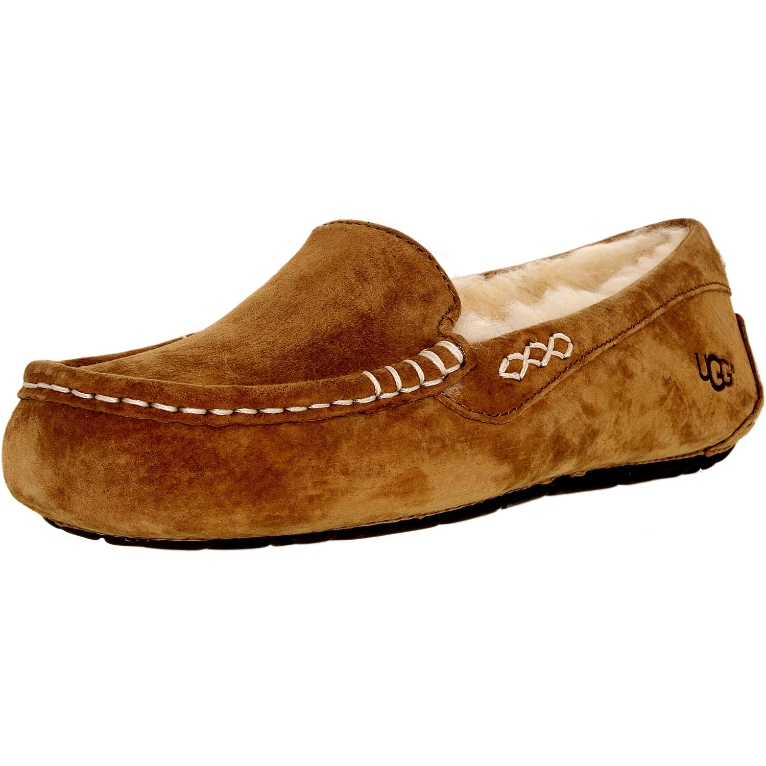 UGG - Women's Ansley Chestnut Ankle-High Wool Slipper - 6M - Walmart ...