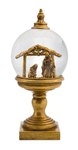 Melrose Holy Family Acrylic Snow Globe Timer, 13.25 Inches Height ...