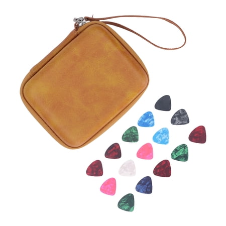 Guitar Pick Pouch, Guitar Pick Bag Set Organized Prevent From Scratches ...
