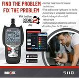 INNOVA 5110 CarScan Bluetooth WiFi Code Reader Automotive Diagnostic ...