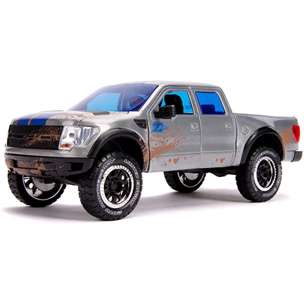 Jada 1:24 Scale '11 Ford F150 SVT Raptor Toy Truck - Walmart.com ...