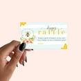 Mama Bee Diaper Raffle Tickets (50 Pack) Bumblebee Baby Shower Games ...
