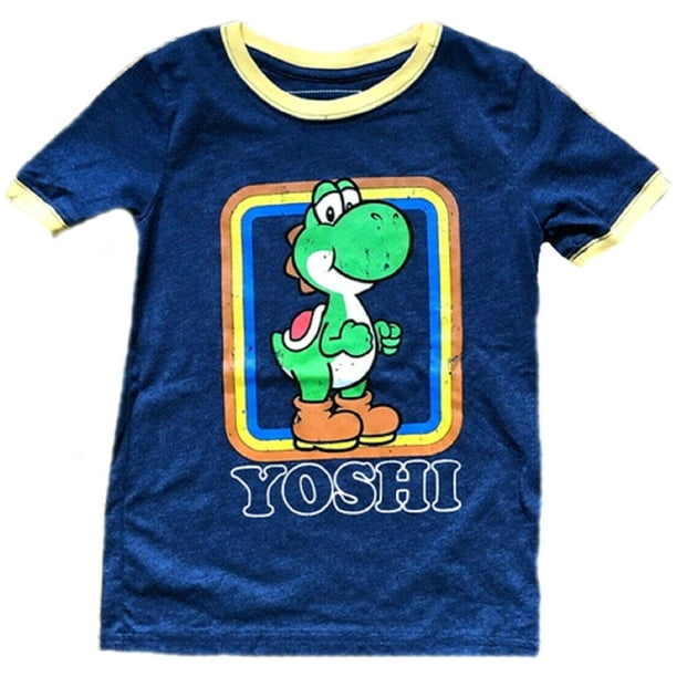 Super Mario Yoshi Little Boy's T-Shirt - Large (6) - Walmart.com