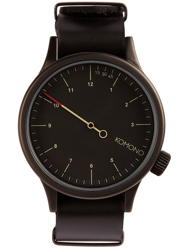 Magnus Black Quartz Analog Men's Watch KOM-W1904 - Walmart.com