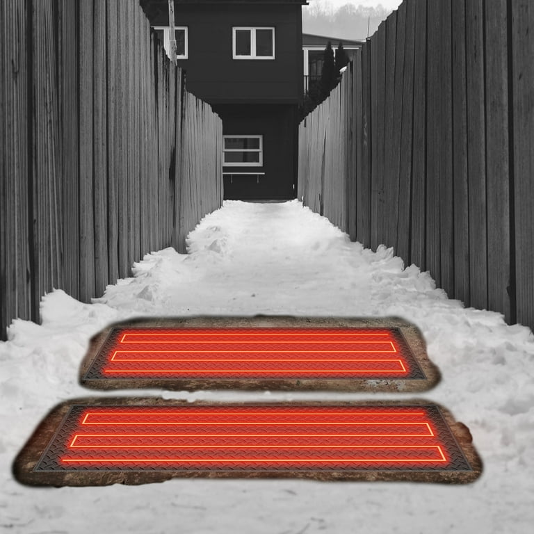 Electric Snow Melting Mats Amazon.com : HeatTrak Heated Snow Melting