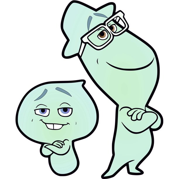 22 and Joe Gardner Dead Form Standing Smug from Animated Feature Film ...