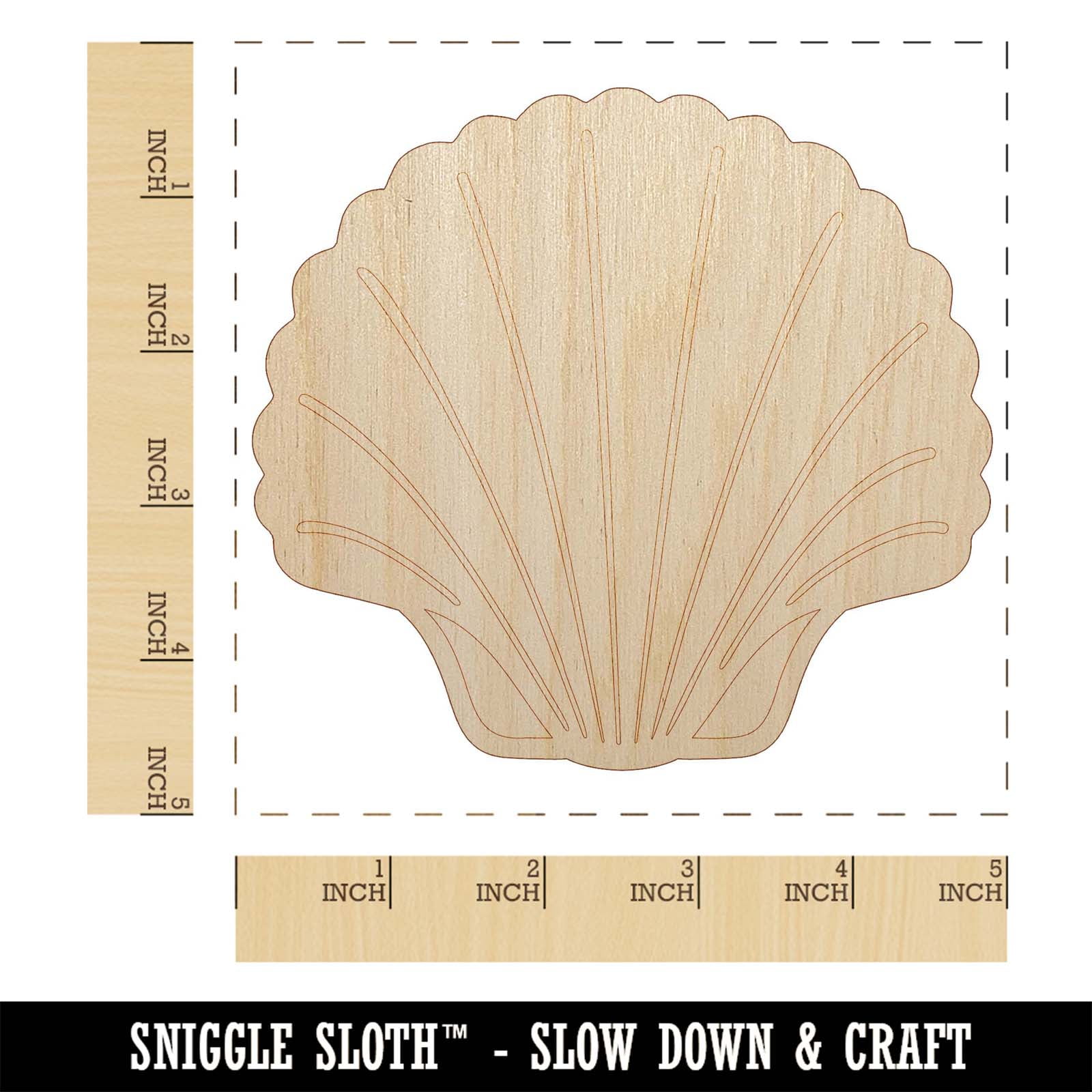 Scallop Shell Template