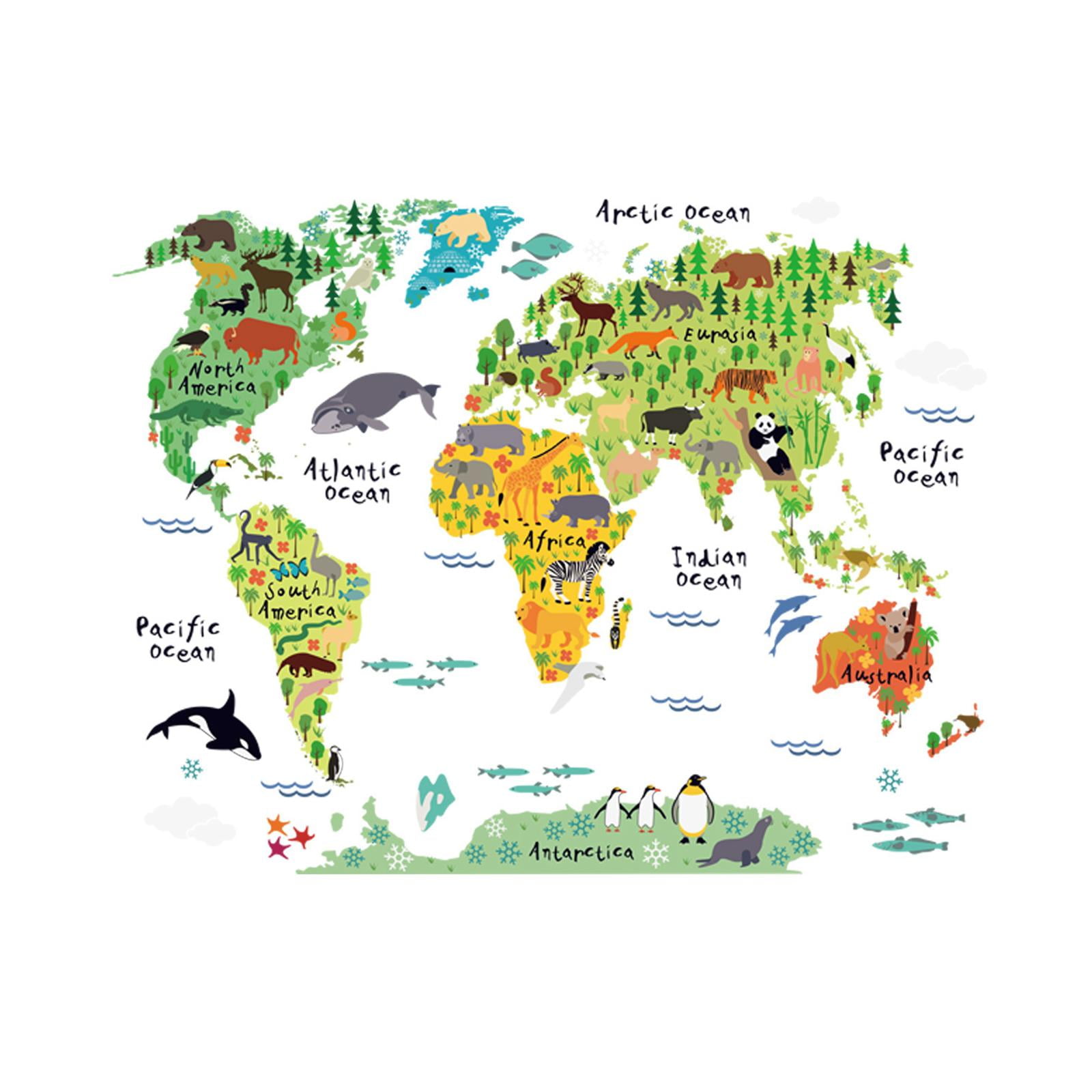 Click here for Rongfmy Animal Wall Decals Animal Wall Art Sticker... prices