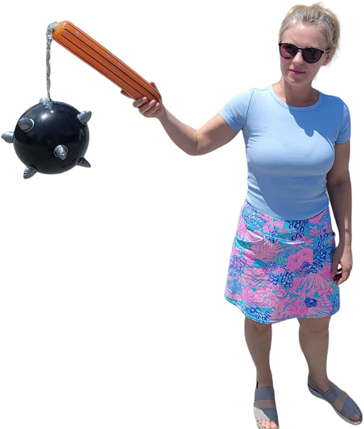 Large Mace Inflates (2 Pack) (30") Inflatable Mace Soft Toy for ...