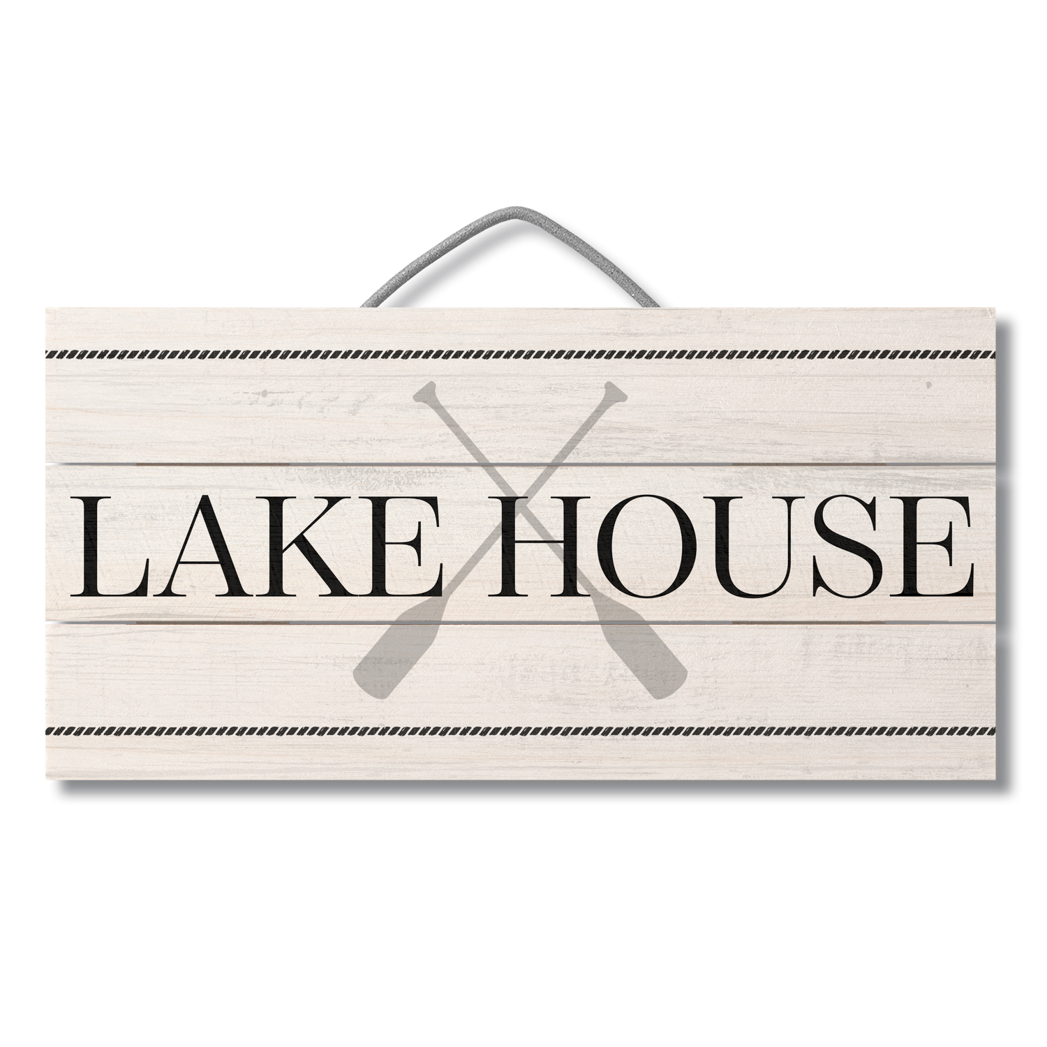 Highland Home "Lake House Oars" Decorative Slatted Pallet Wood Sign 12 ...