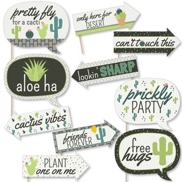 Spring Photo Booth Props, 10 Pieces - Walmart.com