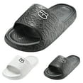 Cathalem Pool Slippers for Men Slides for Men Cloud Slippers Adult ...
