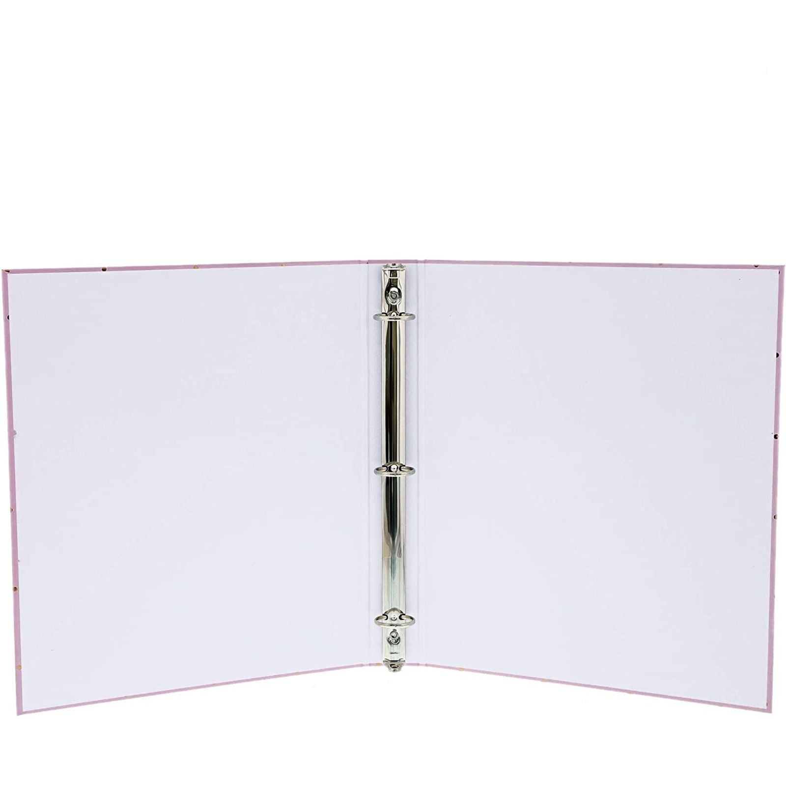 2-Pack 3-Ring Binders 1 inch Ring Pink Daily Planner Document Portfolio ...