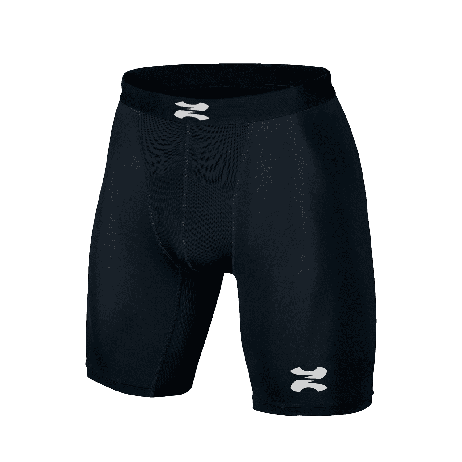 Short de Licra Unisex Deportivo Interior de Compresión 3/4 ZAPARI negro ...