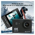 Ultra HD 4K/30fps Outdoor Mini Action Camera Remote Control Sport ...