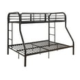 ACME Eclipse Twin/Full Bunk Bed, Black - Walmart.com