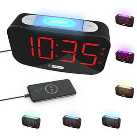 Coby Digital Alarm Clock with AM/FM Radio and Dual Alarm - Walmart.com