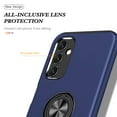 for Samsung Galaxy A36 5G Case with Ring Stand, 360° Rotatable Ring ...