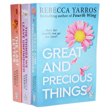 Rebecca Yarros 3 Books Collection Set (Great and Precious Things, In ...