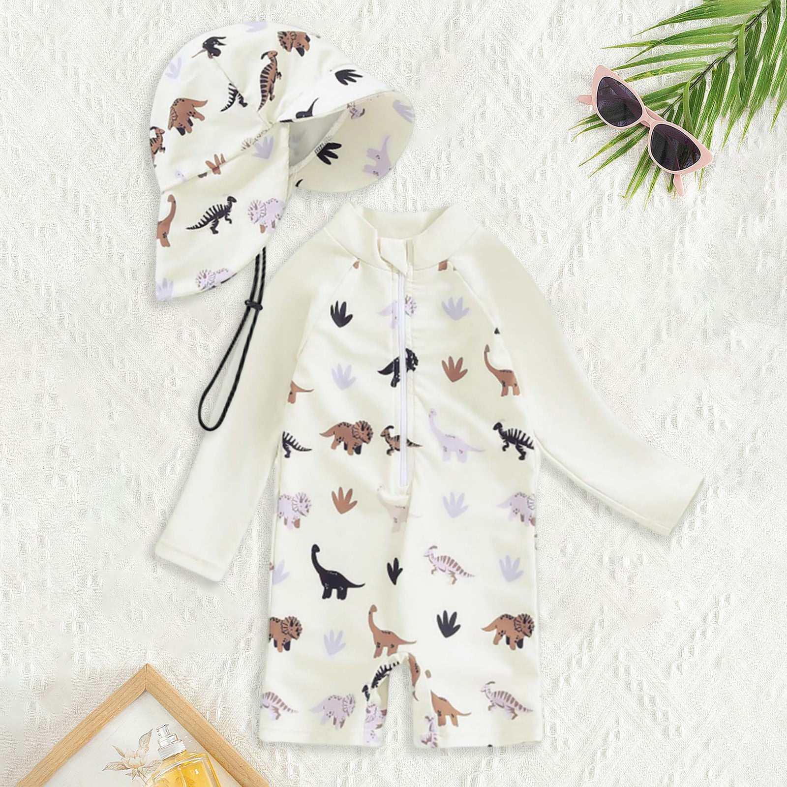 Click here for Huaiyyyy Baby Swimsuit Funny Cartoon Printed Toddl... prices