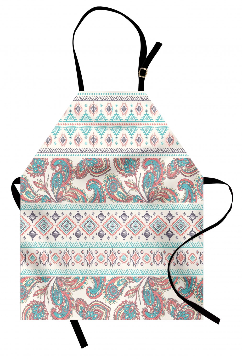 Tribal Apron Paisley Patterns in Native Aztec in Mixed Pattern Floral ...