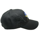Black and Gold Mason Masons Freemason (Black Shadow) Masonic Lodge Ball ...