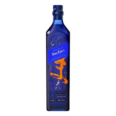 Pack de 6 Whisky Johnnie Walker Blend Blue Label 750 ml Johnnie Walker ...