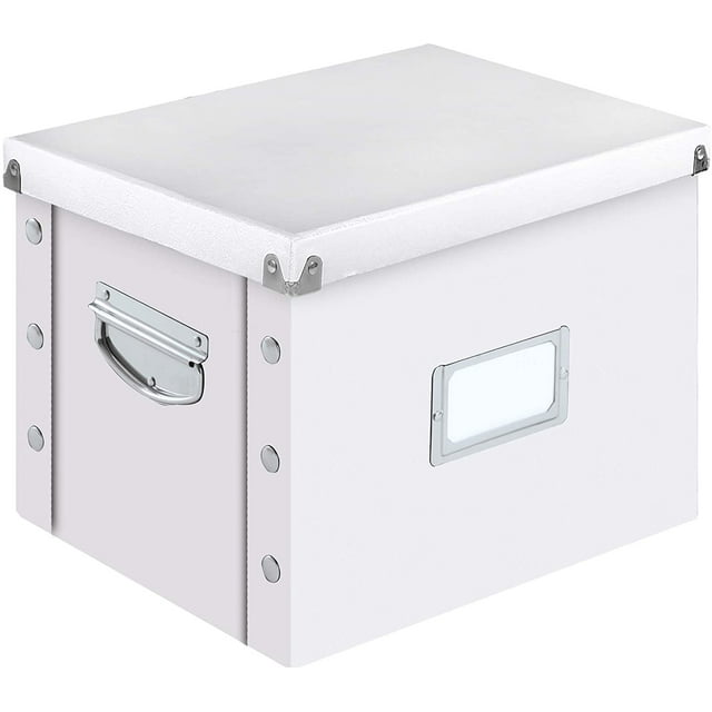 File Storage Box Large Capacity Office File Organizer for Letter/Legal ...