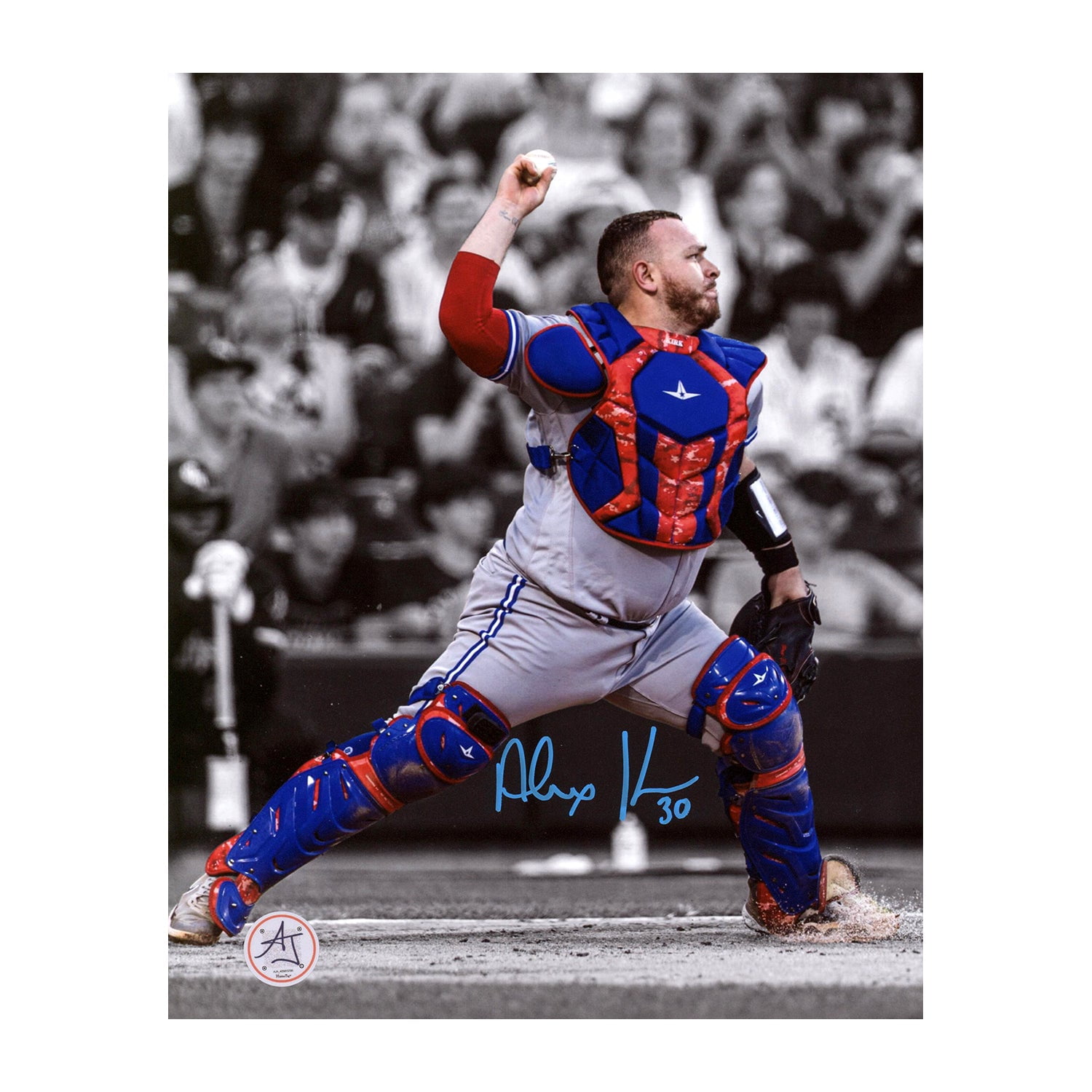 Click here for Aj Sports Alejandro Kirk Autographed Toronto Baseb... prices
