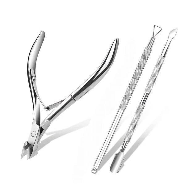 SHAR Cuticle Nippers Cuticle Nippers, 3 Pieces Stainless Steel Nail ...