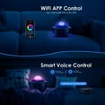 Galaxy Projector, Star Projector 3 in 1 Night Light Projector Works ...
