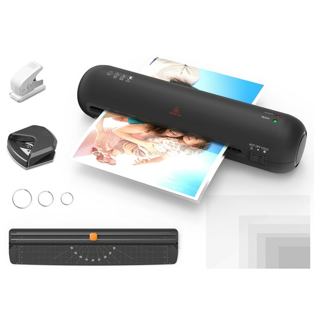 Dcenta A4 Laminator Machine, 9 Inch Cold Thermal Laminator, 6 in 1 ...